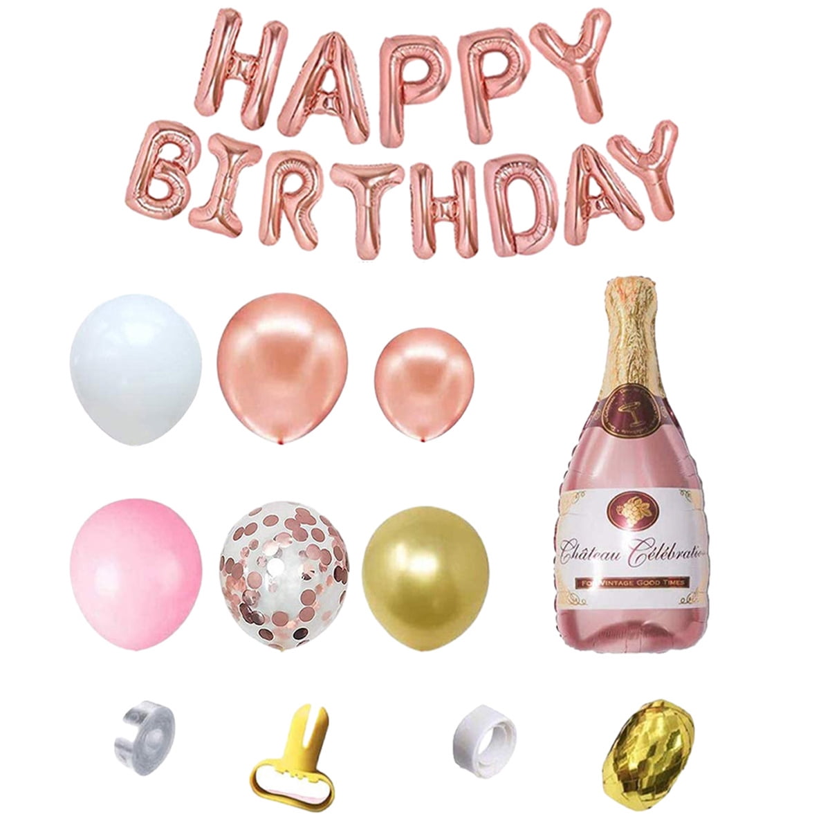 Reusable Party Balloons For Wedding Celebration, Champagne Bottle ...