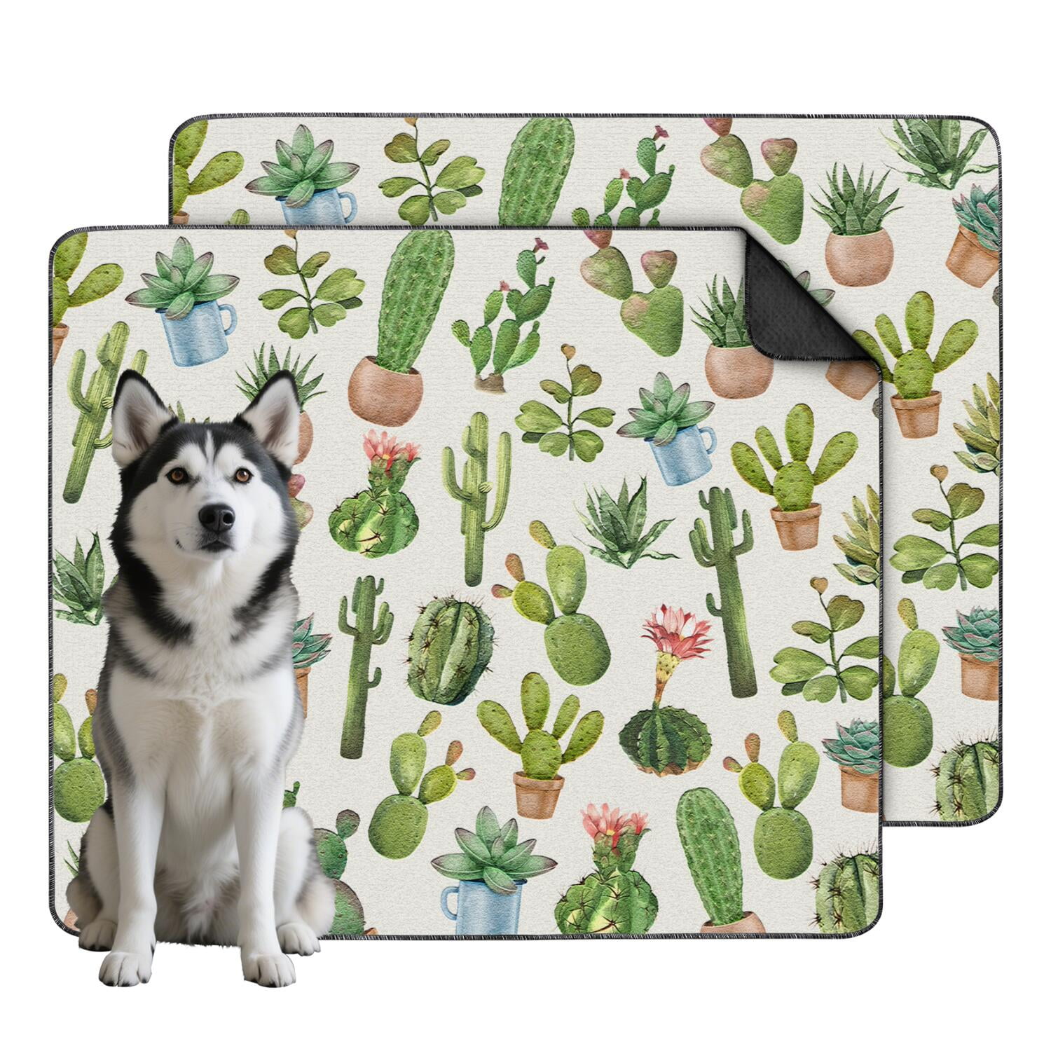 Reusable Pee Pads for Dog Kennel 35"x41" - Washable Potty Pads with ...