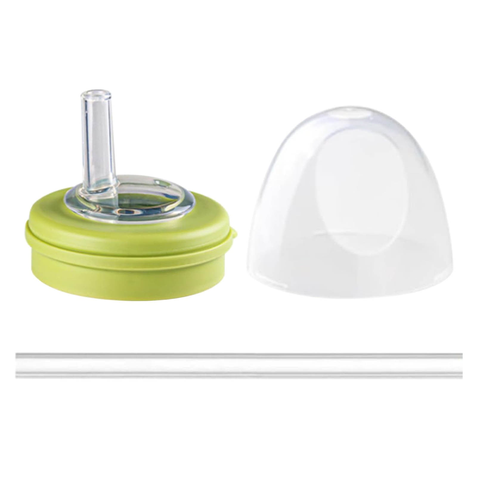 Reusable Plastic Can Beverage Lid with Straw - Leak Proof, Universal ...