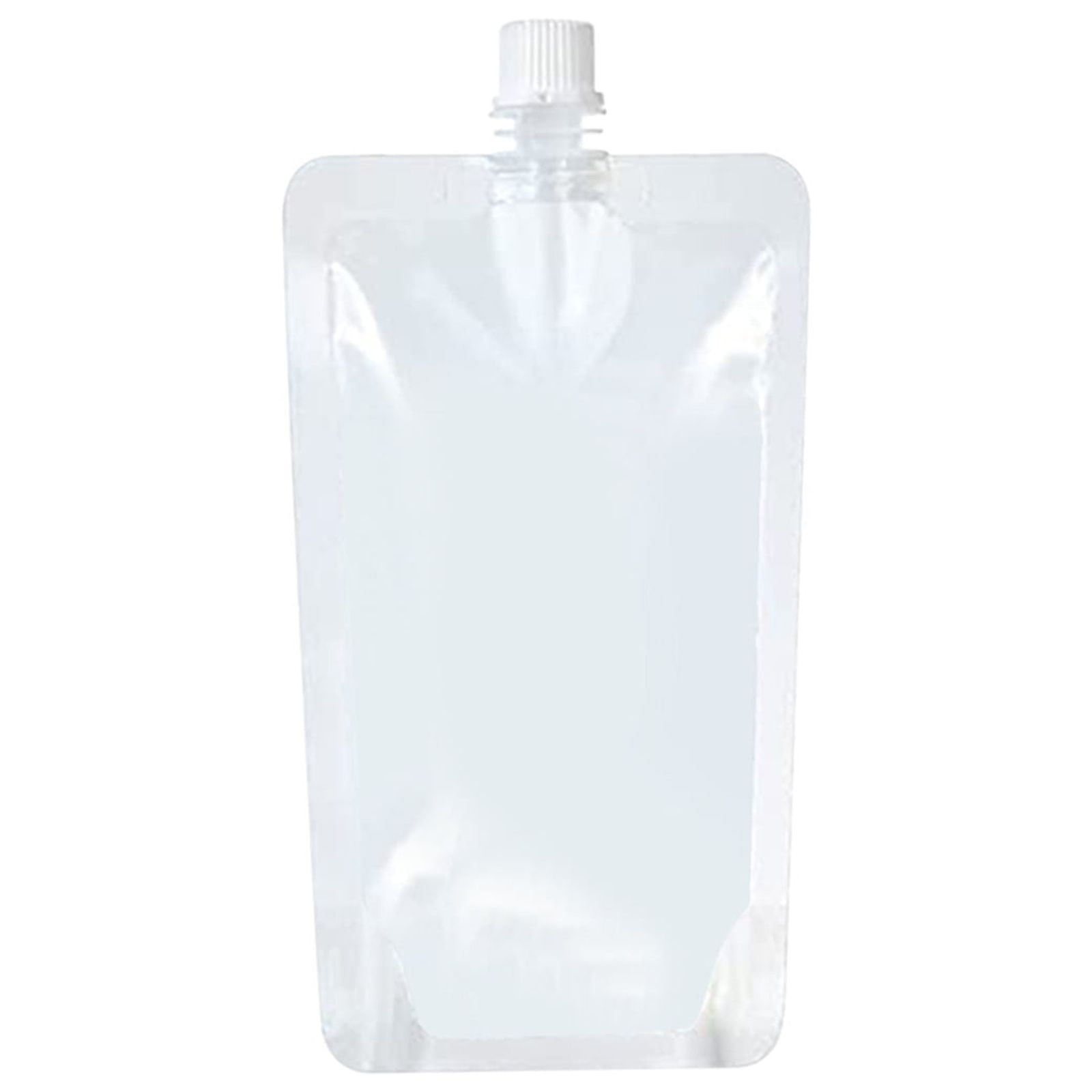 Reusable Plastic Drink Pouches - Leak-Proof Concealable Water Flasks ...