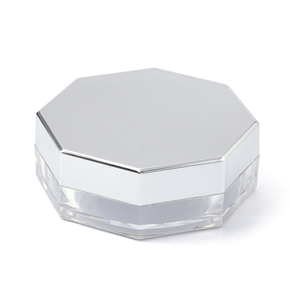 Reusable Plastic Loose Powder Bottles Empty Bottles DIY Makeup Powder ...