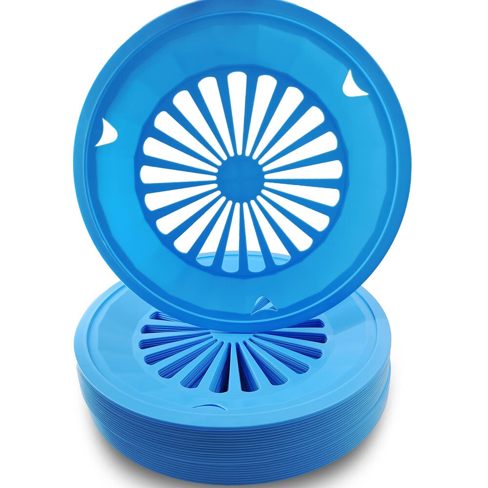 Reusable Plastic Paper Plate Holders 5 Pack 10" Heavy Duty Plastic ...