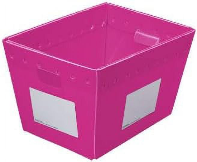 Reusable Plastic Postal Tote, Storage Box Collapsible Tote, Lightweight ...