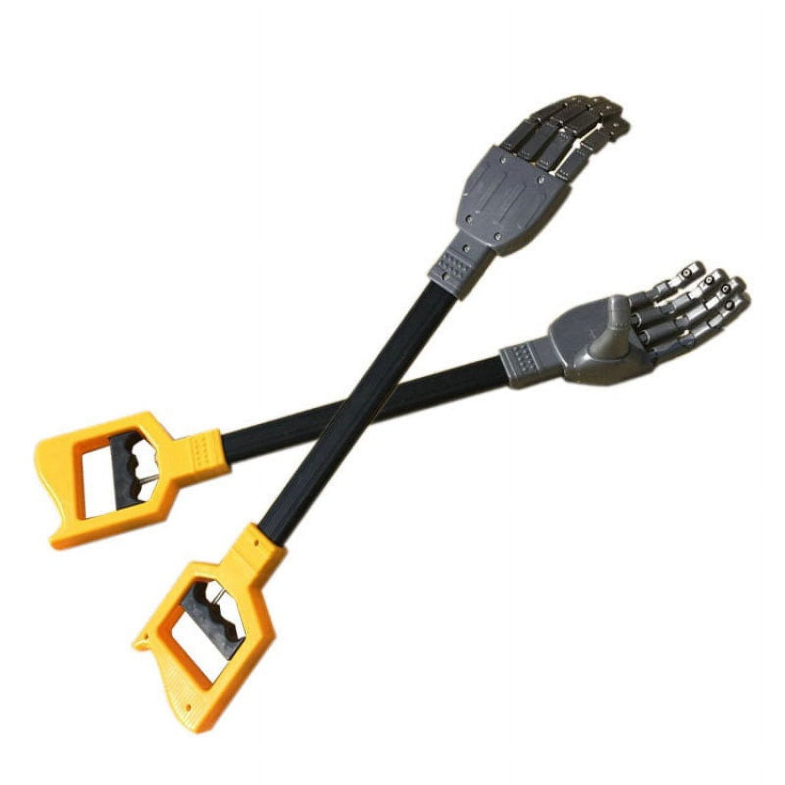 Reusable Plastic Robot Claw Hand Grabber Grabbing Stick Kid Boy Toy ...