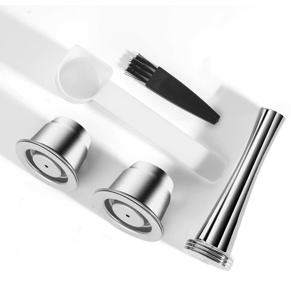 Reusable Coffee Capsule For Nespresso Espresso Crema Cups Stainless ...