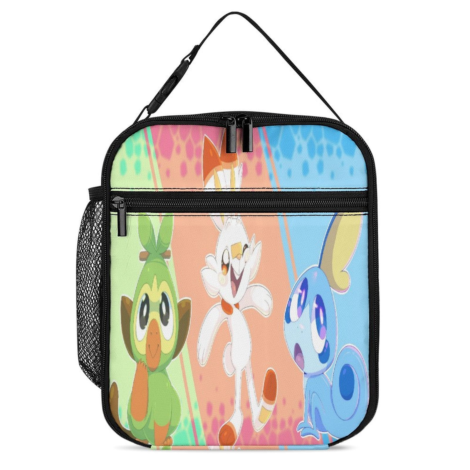 Reusable Pokemon_Sco-r Lunch Bags, Cartoon Lunch Bag Anime Tote Bag ...