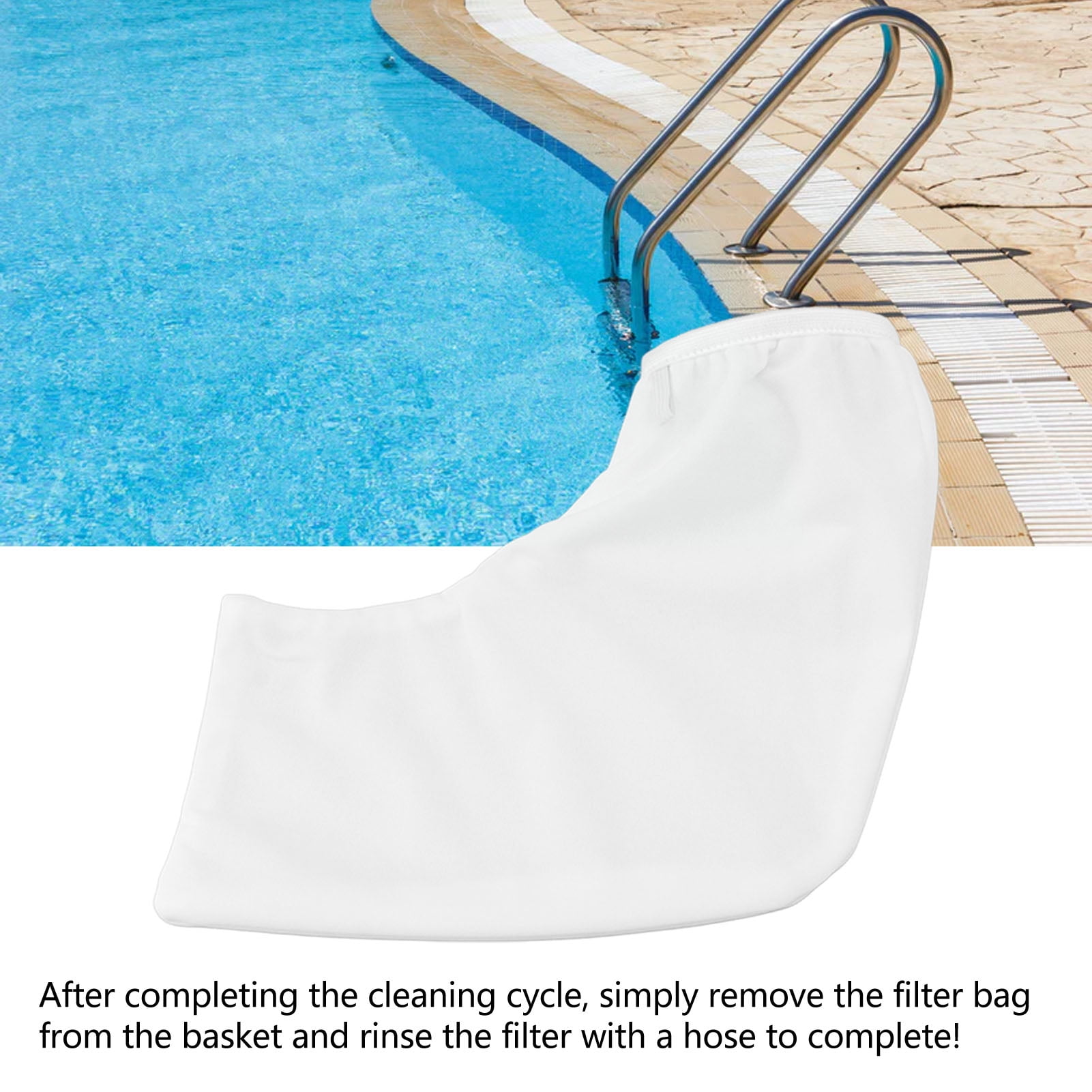 Reusable Pool Vacuum Filter, Fine Pore Design For Cleaner Swimming ...