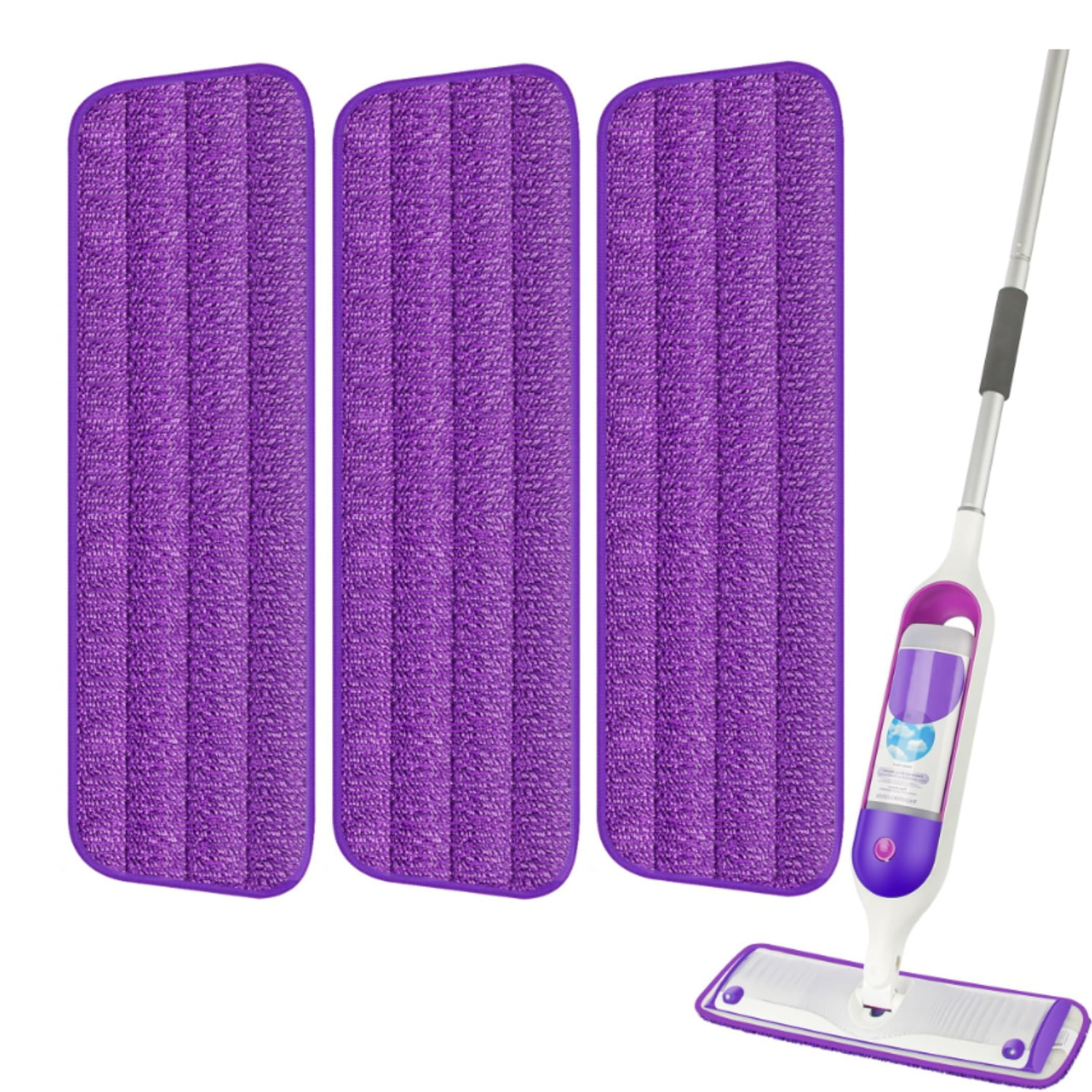 Reusable Power Mop Refills Pads Compatible with Swiffer PowerMop Mop ...