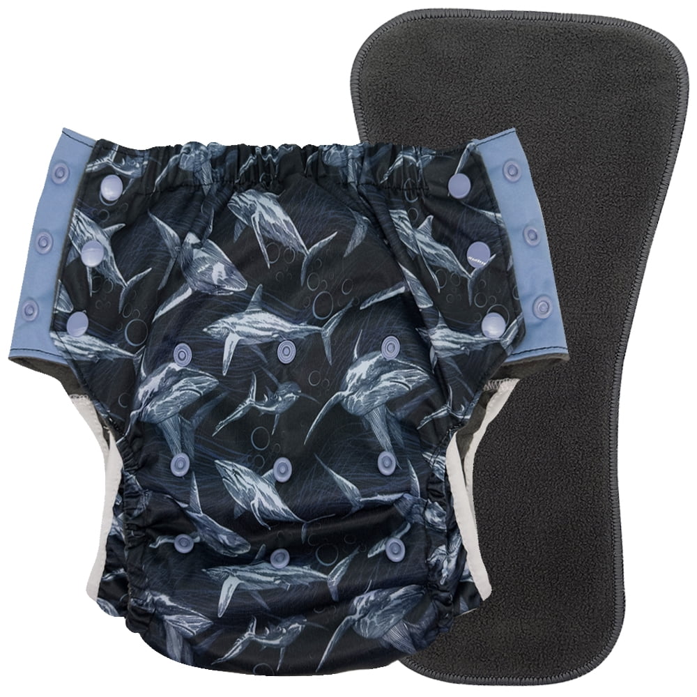 Reusable Pull-On Cloth Incontinence Diaper for Kids 6–16, EcoAble ...