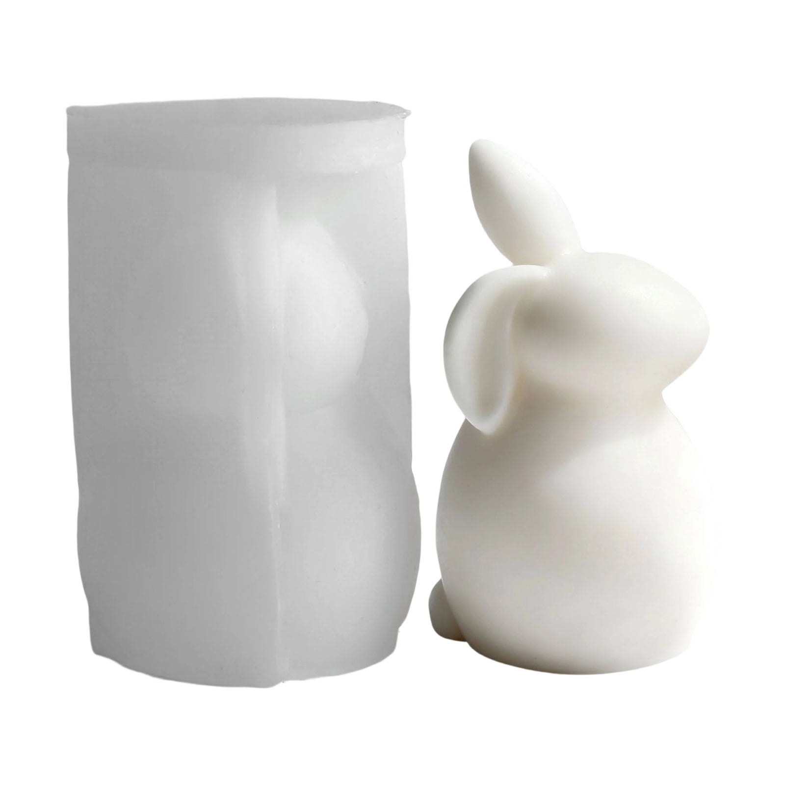 Reusable Rabbits Shaped Silicone Mould Heat Resistant Easy Cleaning ...