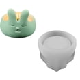 Reusable Rabbits Shaped Silicone Mould Heat Resistant Easy Cleaning ...
