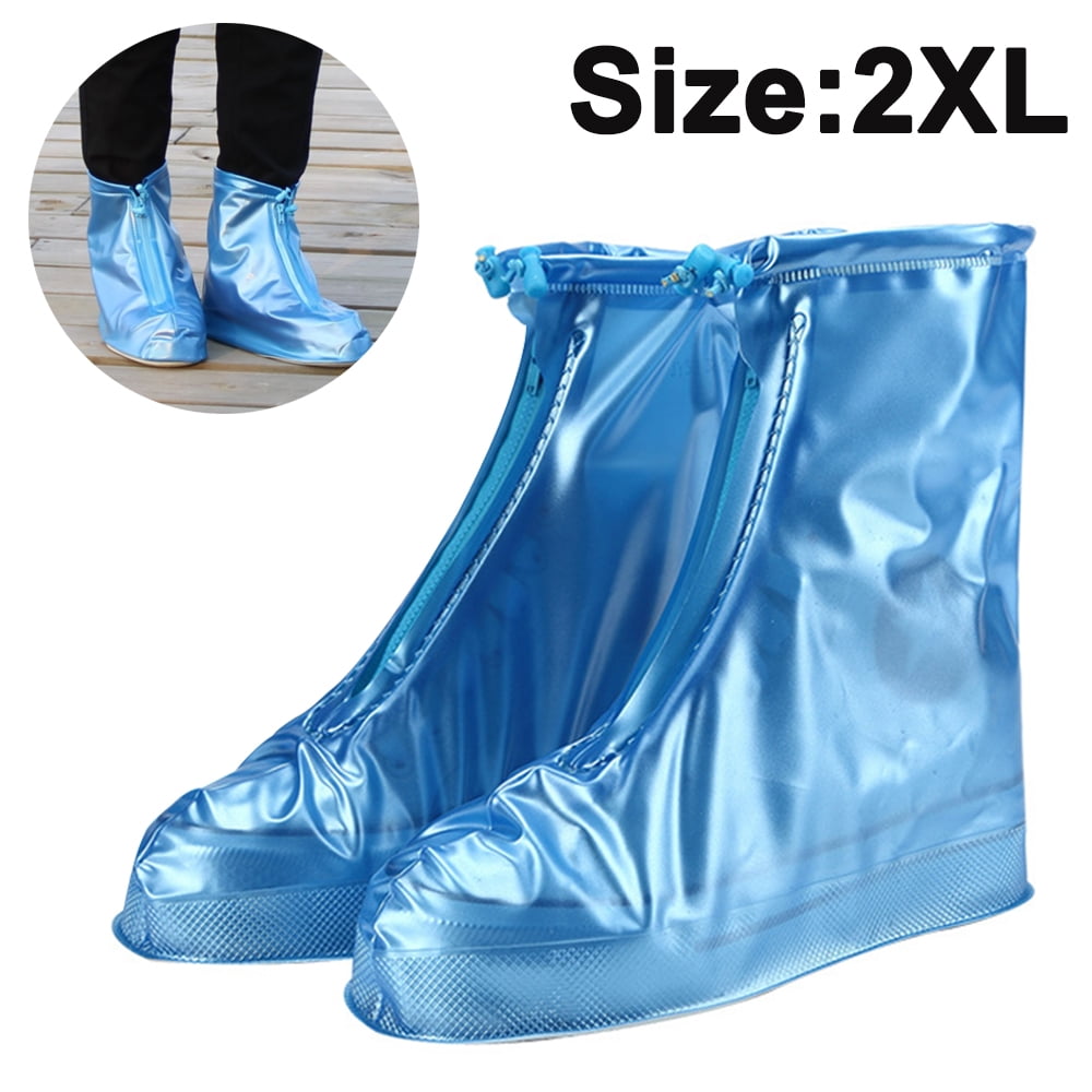 Reusable Rain Boot Rain Shoe Covers Non Slip Waterproof Overshoes ...