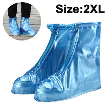 Trrcylp Rain Shoes Cover Reusable PVC Overshoes Galoshes for Travel ...
