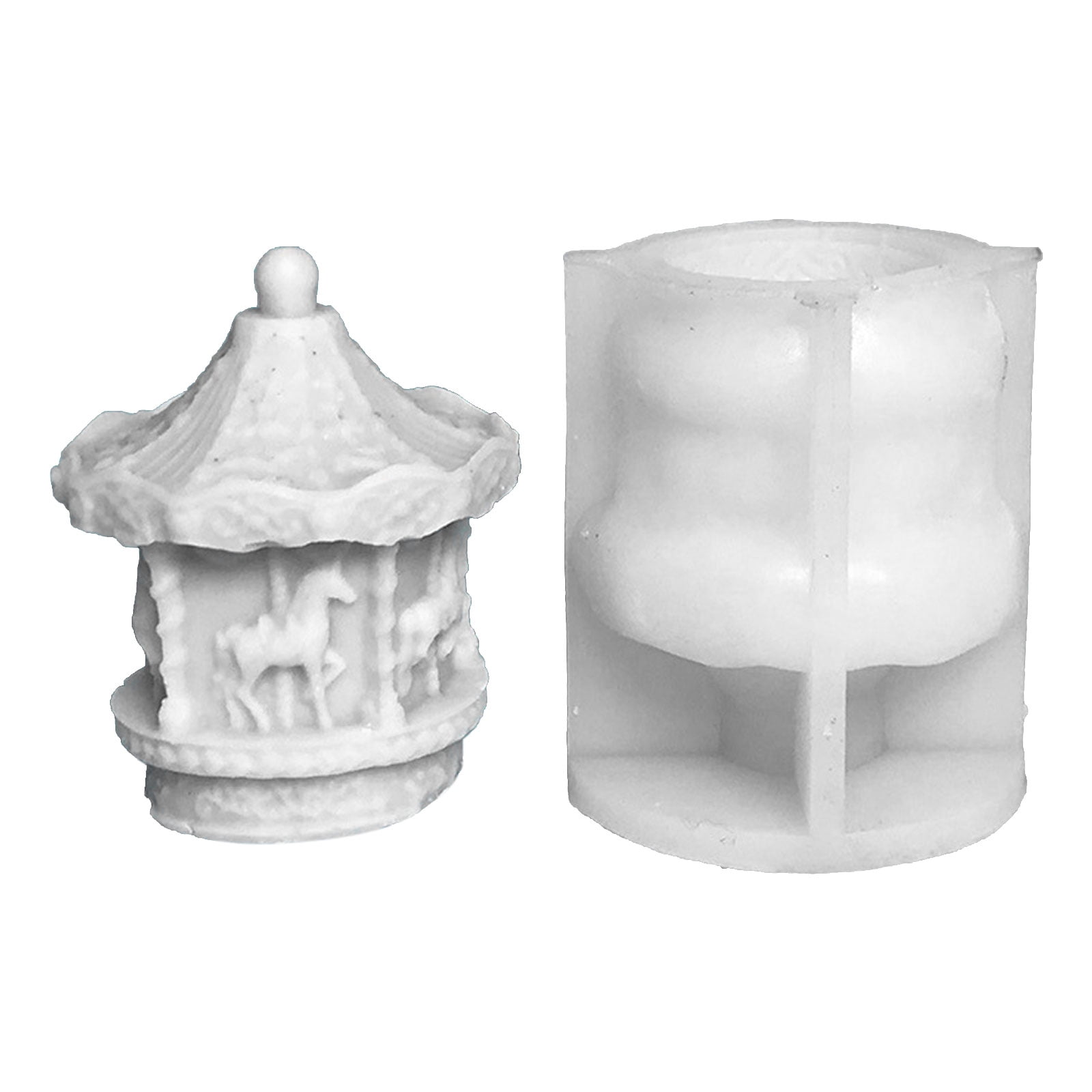 Reusable Resin Epoxy Mould Casting Molds Silicone Mould Cylinder Molds ...