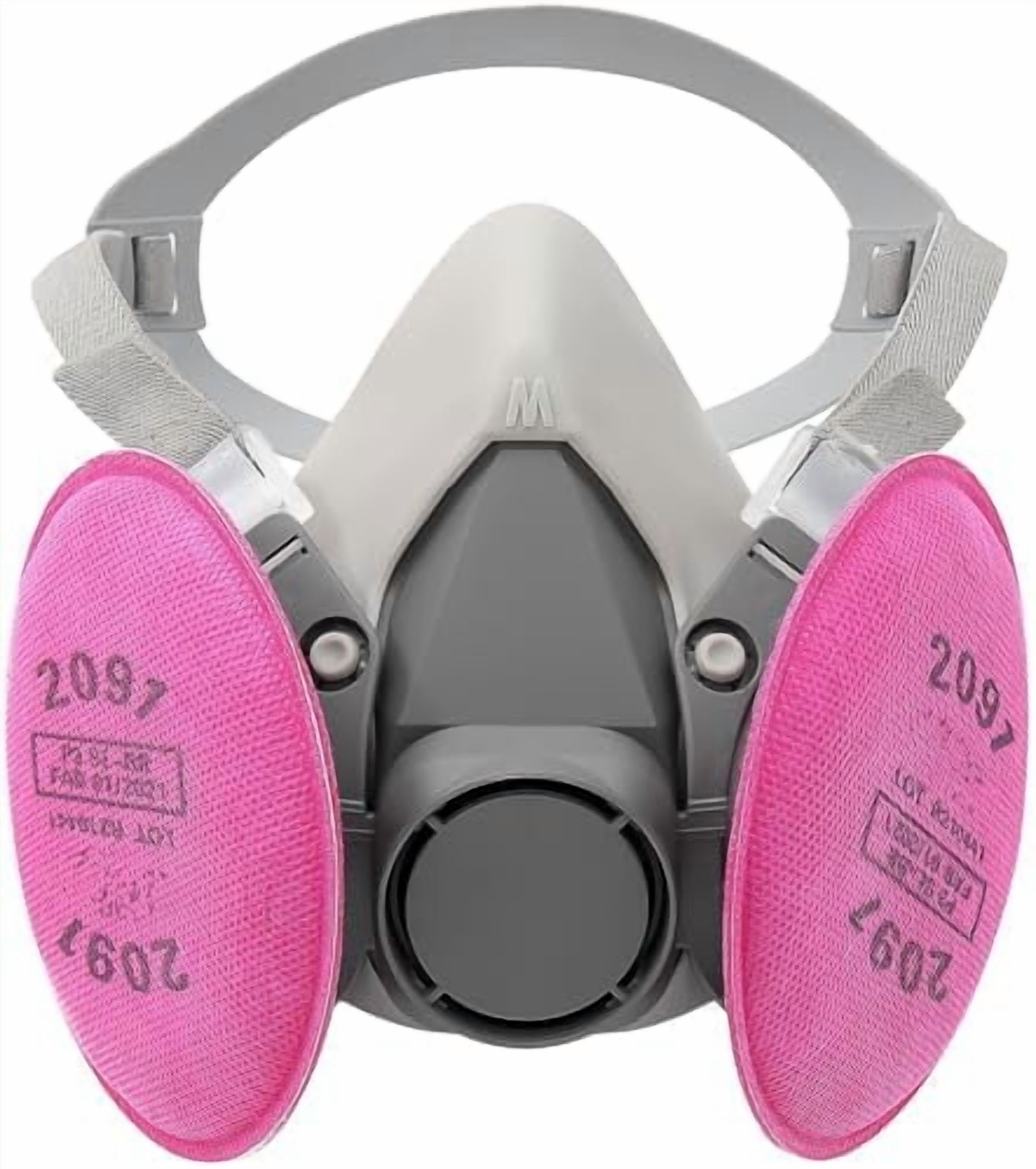 Reusable Respirator, Dust Respirator with Filter 2091 for Painting ...