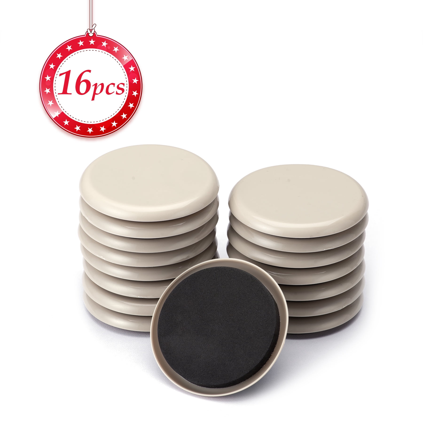 Reusable Round Heavy Furniture Sliders Mover for Carpet 110lbs Capacity ...