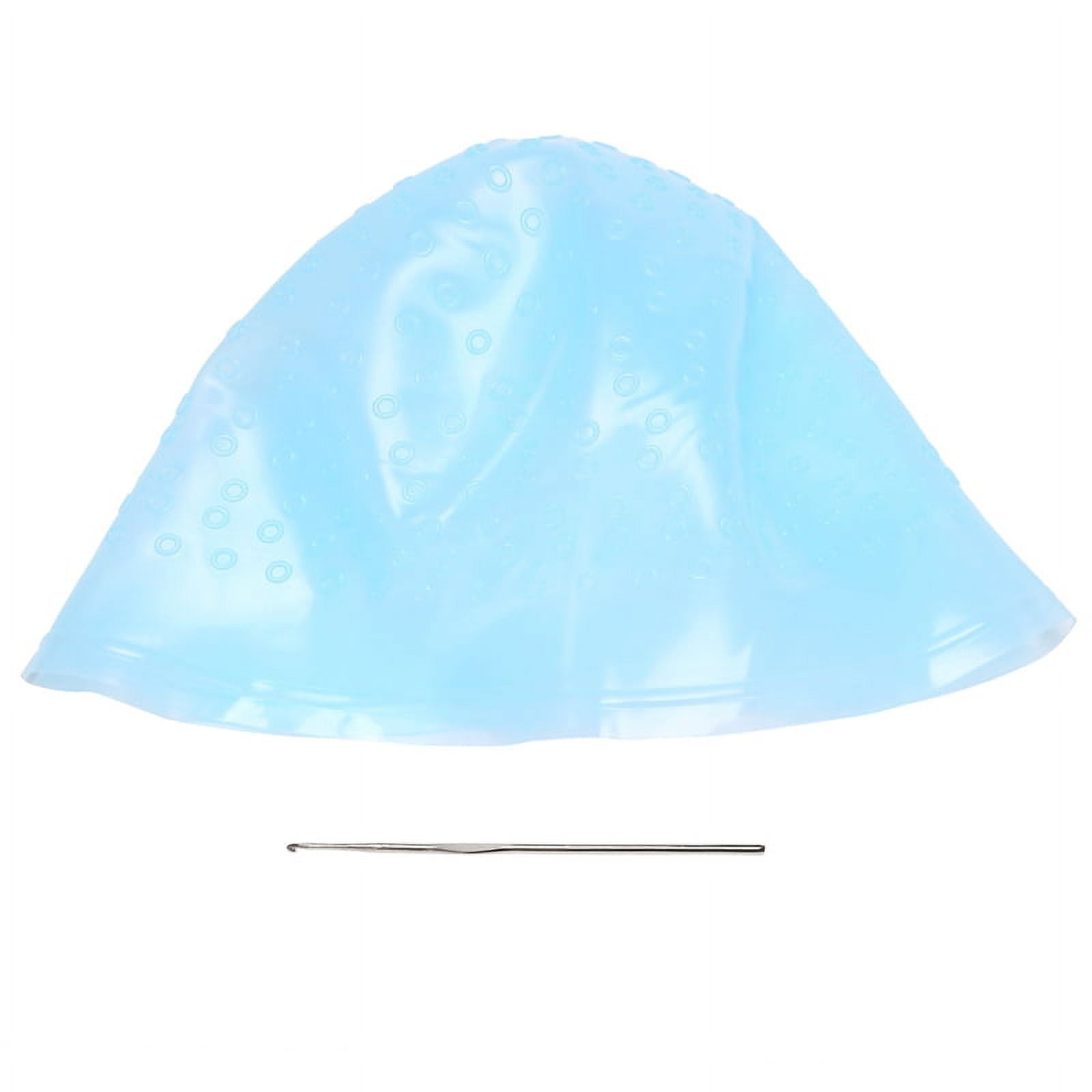 Reusable Salon Highlighting Dye Hair Coloring Frosting Cap with Metal ...