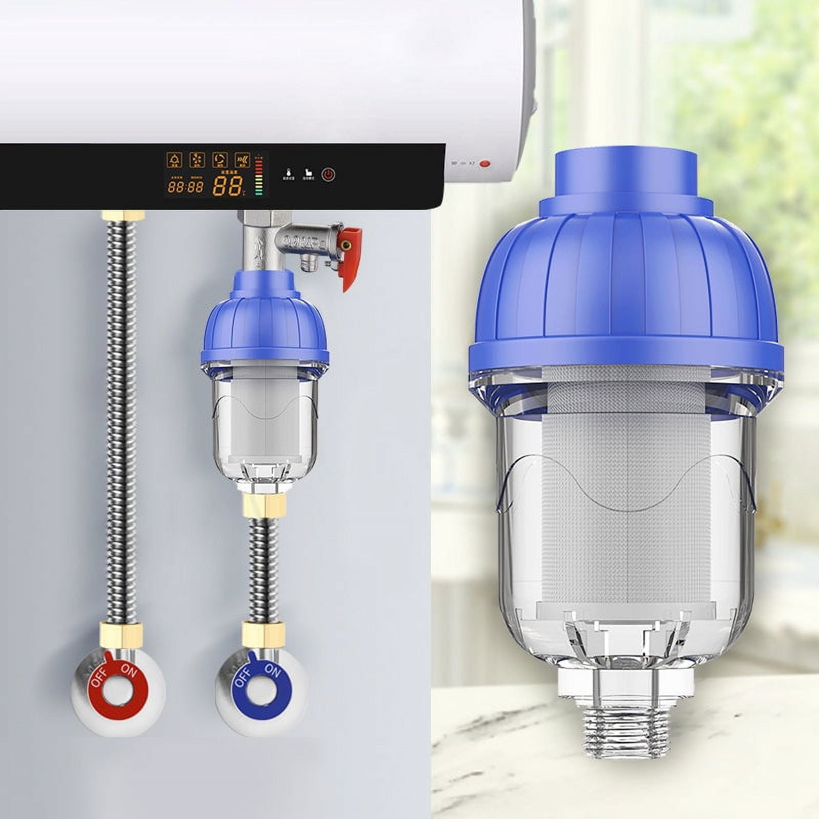 Reusable Sediment Water Filter, 40μm Spin Down Sediment Filter, 316 ...