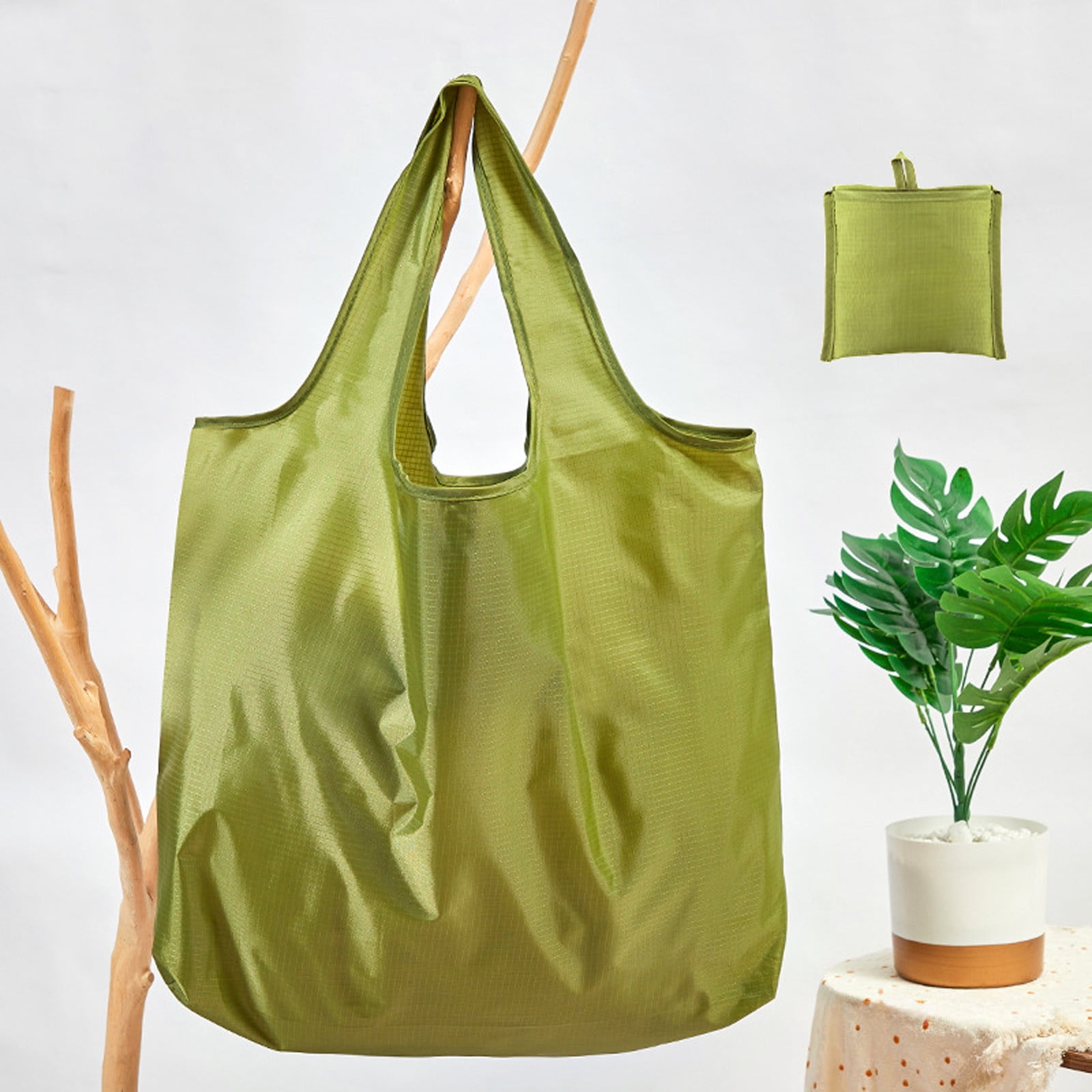 Reusable Shopping Bags, Foldable Grocery Bags in Pocket, Eco-Friendly ...