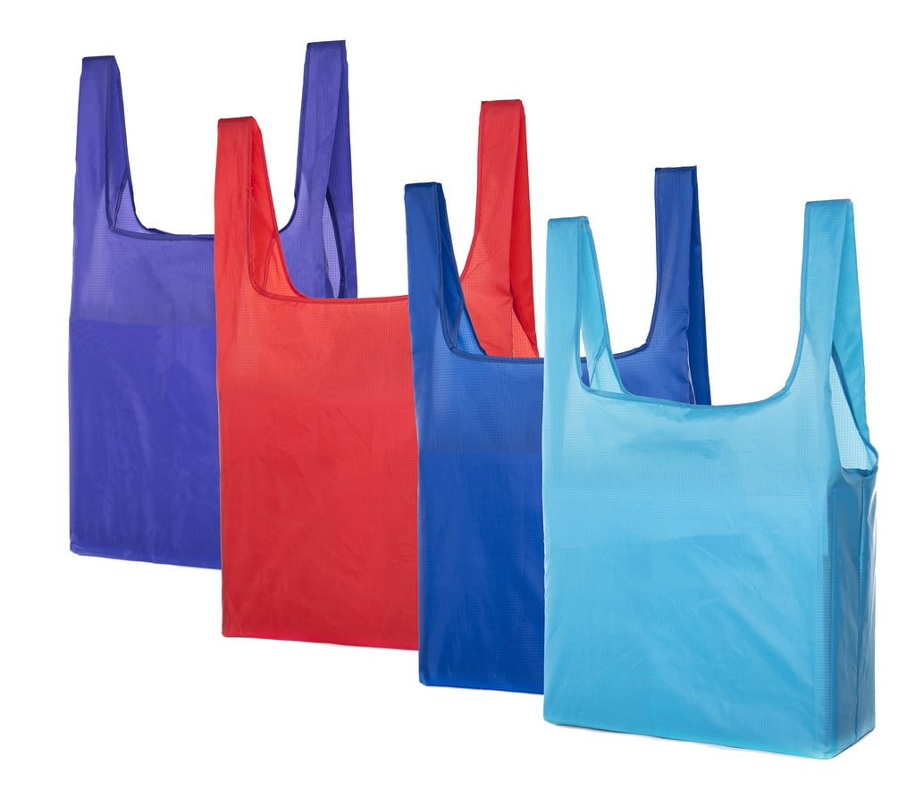 Reusable Shopping Bags| Foldable Large shopping tote folds in to Small ...