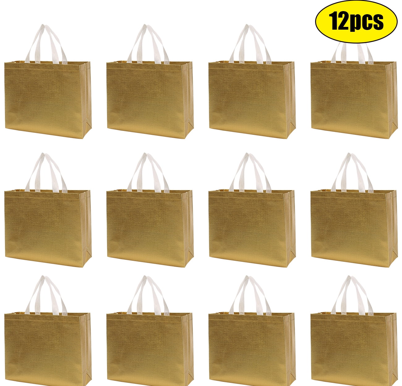 Large Reusable Shopping Bags, Gift Bags with Handles, Perfect for Party ...