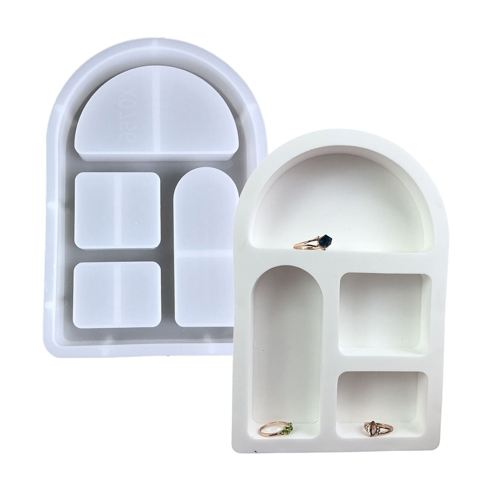 Reusable Silicone Arched House Moulds For Artistic House Silicone ...