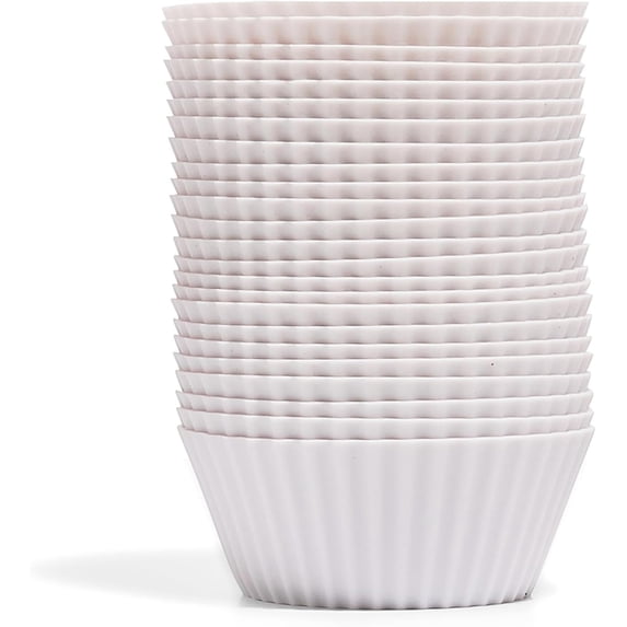 Reusable Silicone Baking Cups for Kitchen, Non-Toxic BPA Free ...