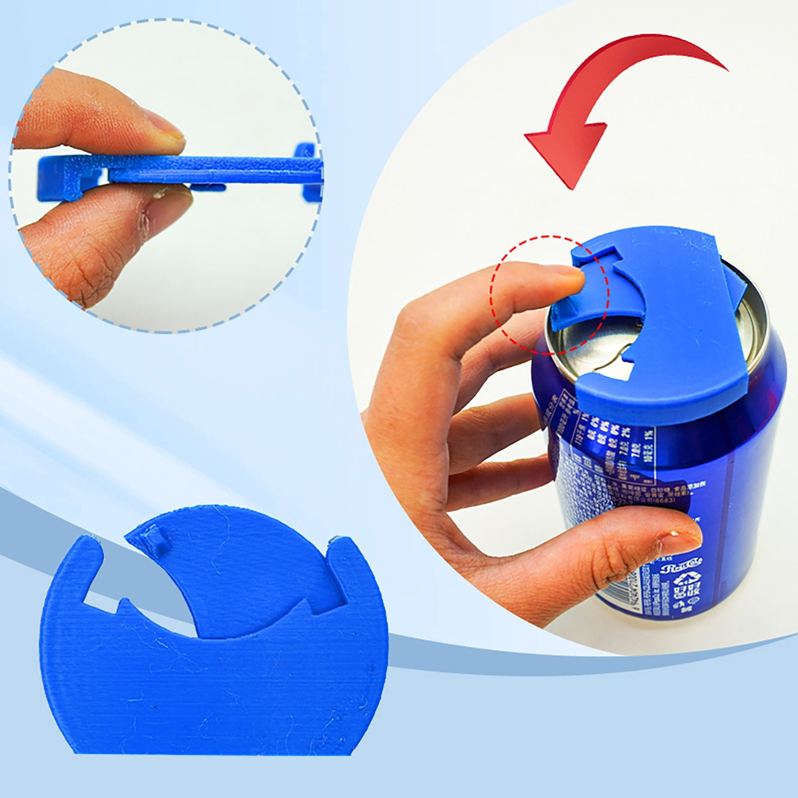 Reusable Silicone Can Cover - Airtight Leak Proof Lid for Soda, Beer ...