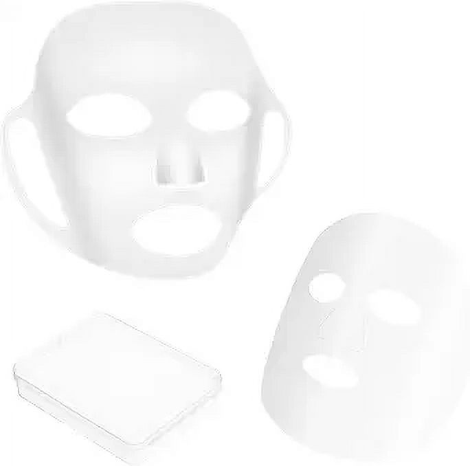Reusable Silicone Face Mask Holder Set, Moisturizing Sheet Masks Holder ...