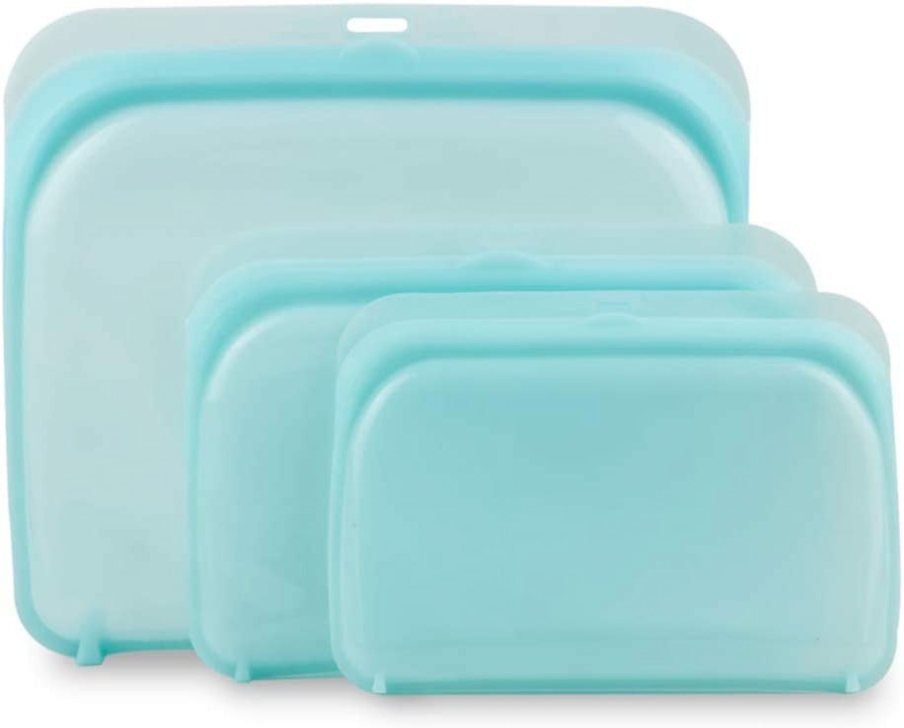 Reusable Silicone Food Storage Bags - Silicone Snack And Food Bags锛孲ous ...