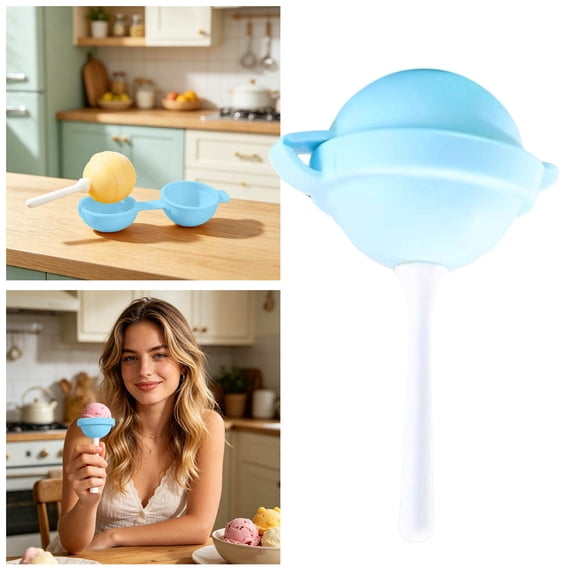 Reusable Silicone Lollipop Ice Cream Maker Molds, 2026 New Large ...