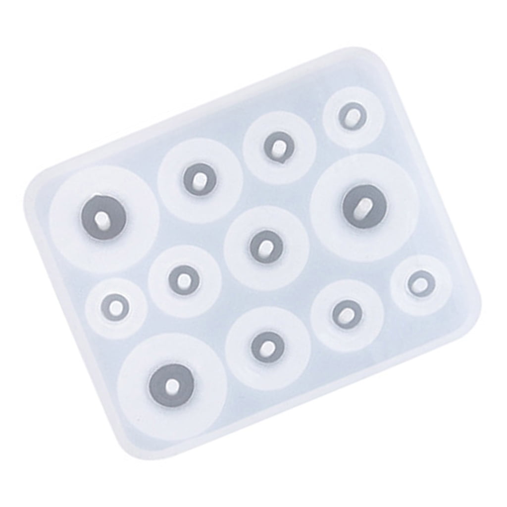 Reusable Silicone Mold Set For Resin Beads Crafting Multi Shape Jewelry ...