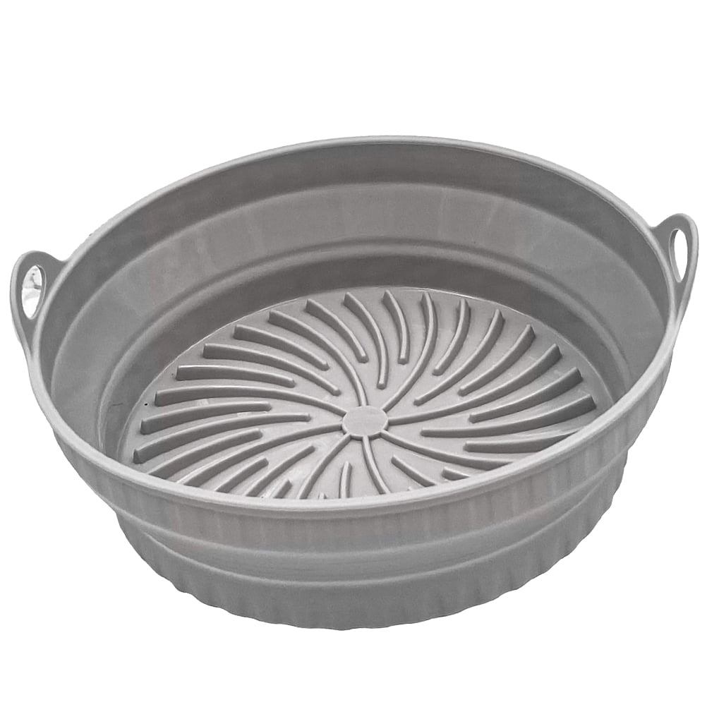 Reusable Silicone Pot Collapsible Air Fryer Basket Household Air Fryer ...