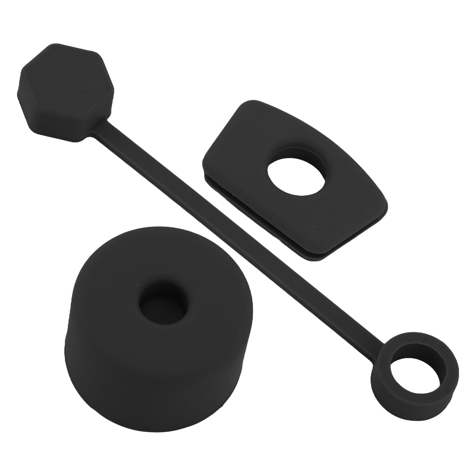 Reusable Silicone Spill Stoppers, Leakproof Cup Tumbler Plugs, 4 Pack ...