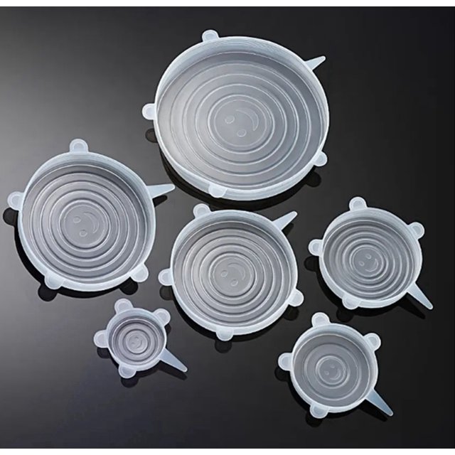 Reusable Silicone Stretch Lids , Silicon Bowl Covers,Various Sizes ...