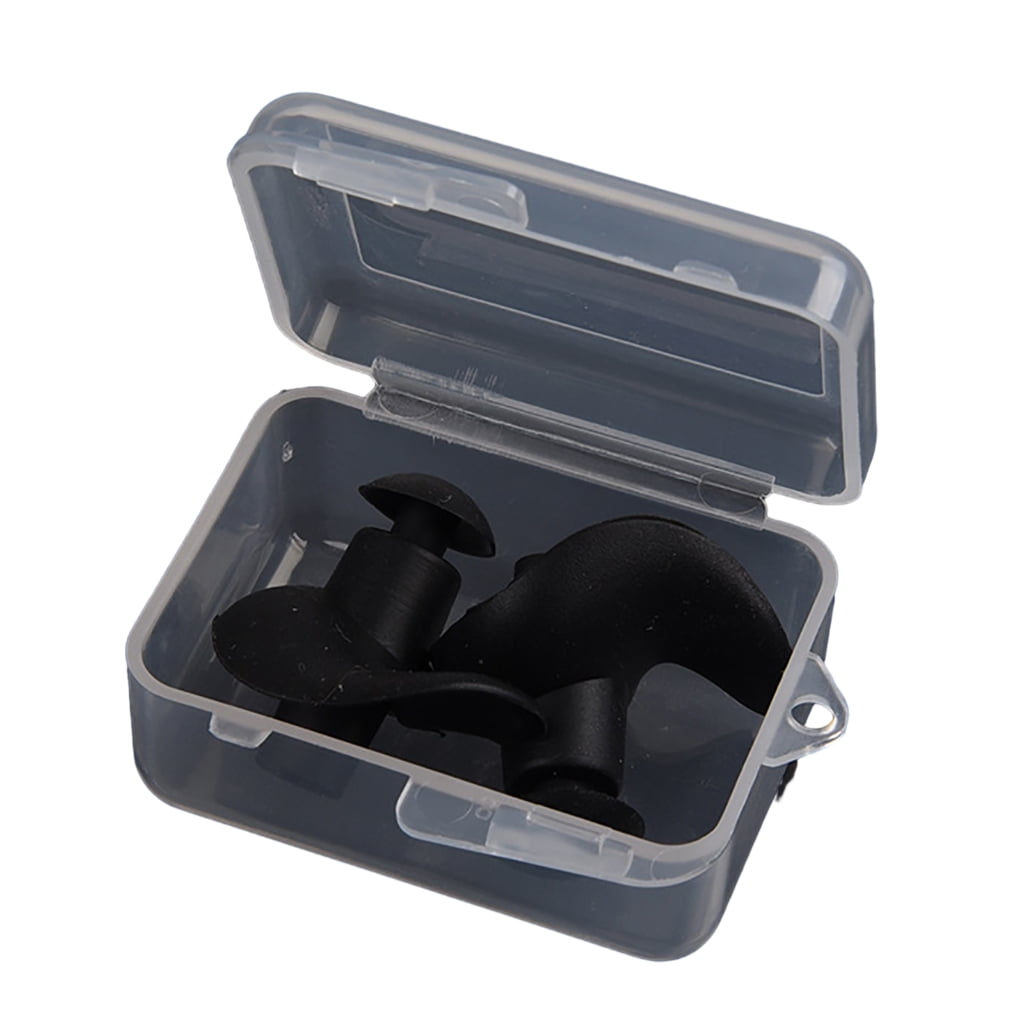 Reusable Silicone Swimmers Earplugs Ear Protections Ear Plugs Showering ...
