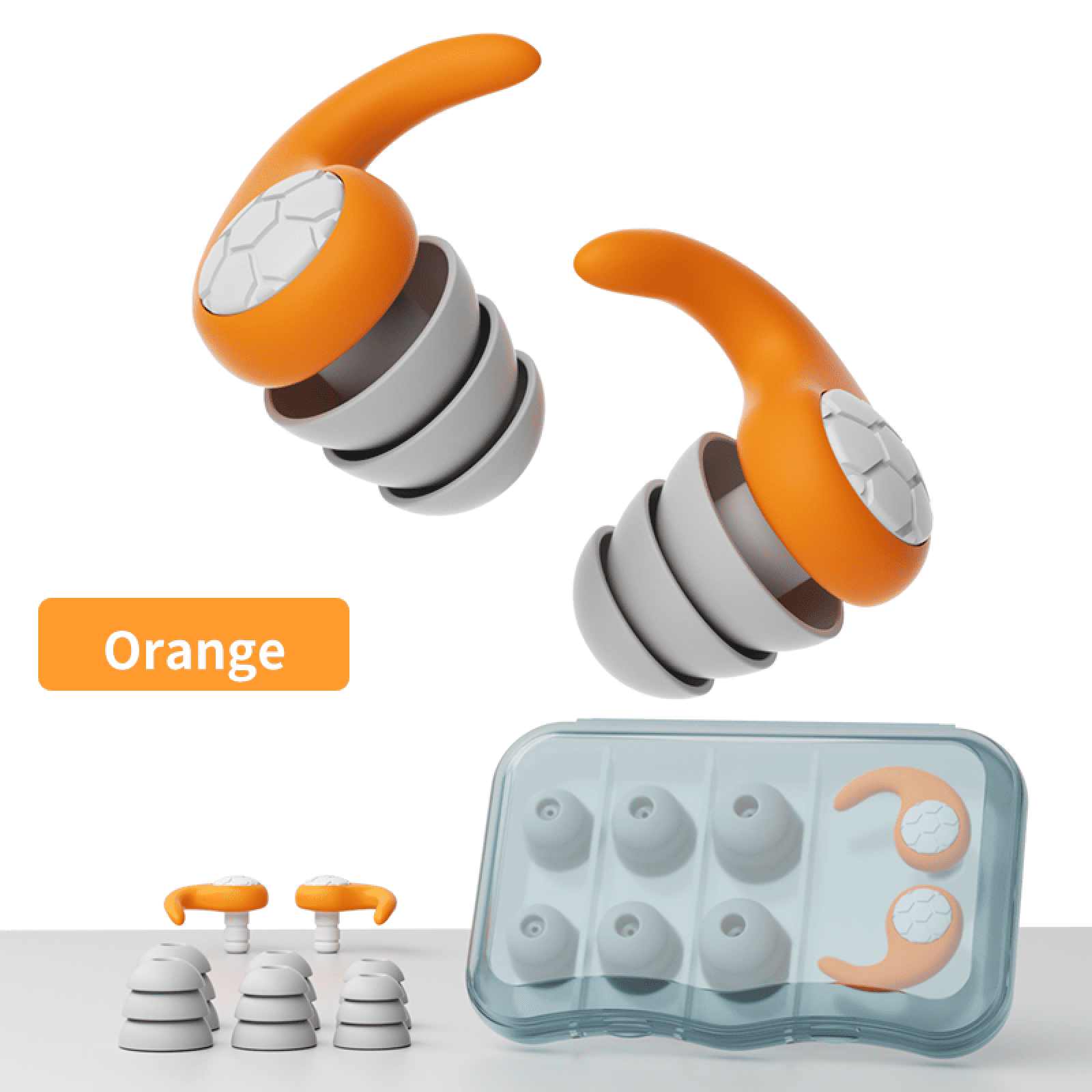 Reusable Silicone Swimming Ear Plugs,Waterproof Ear Protection for ...
