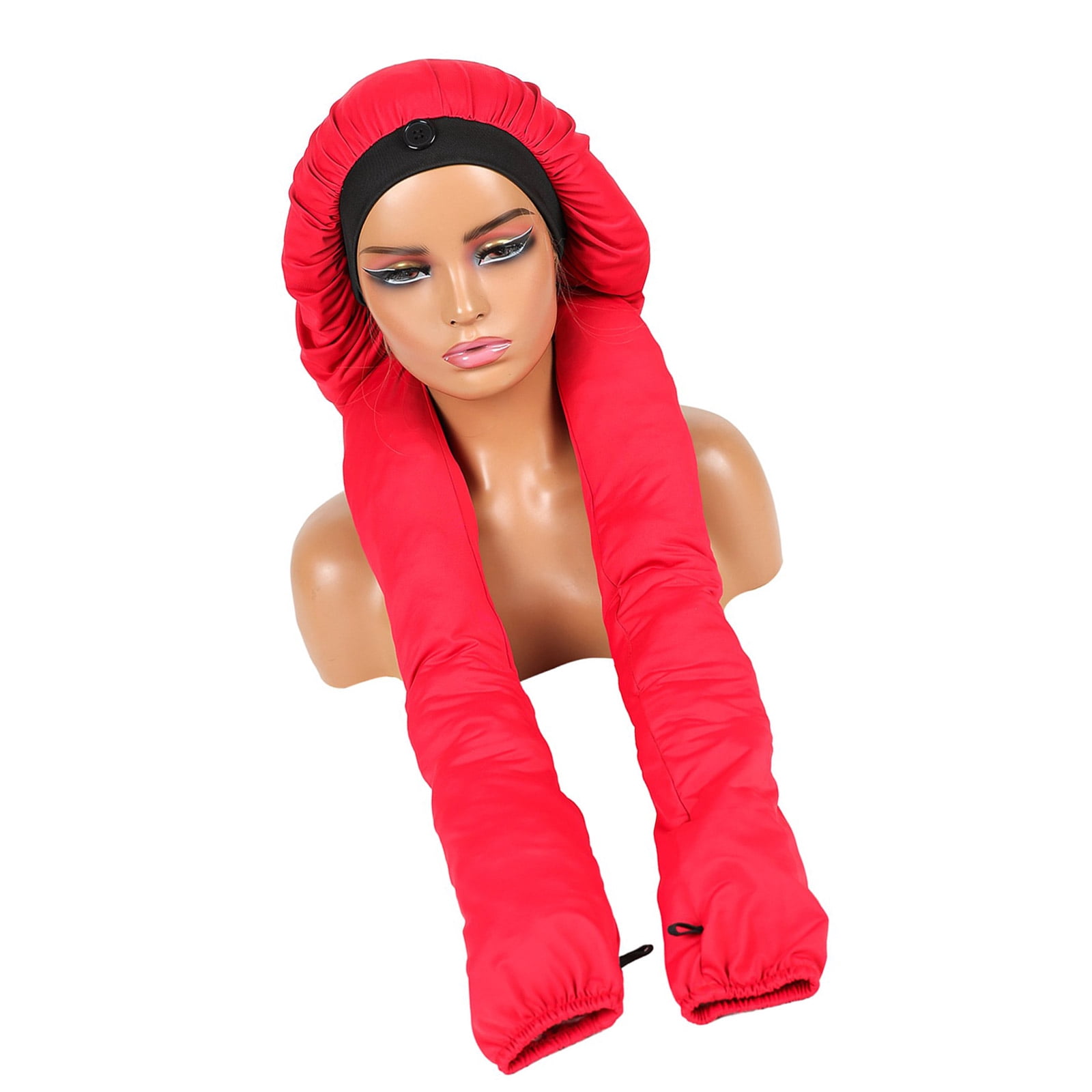 Reusable Sleep Cap Hair Cover For Cloth Braids Night Gentle Protections ...