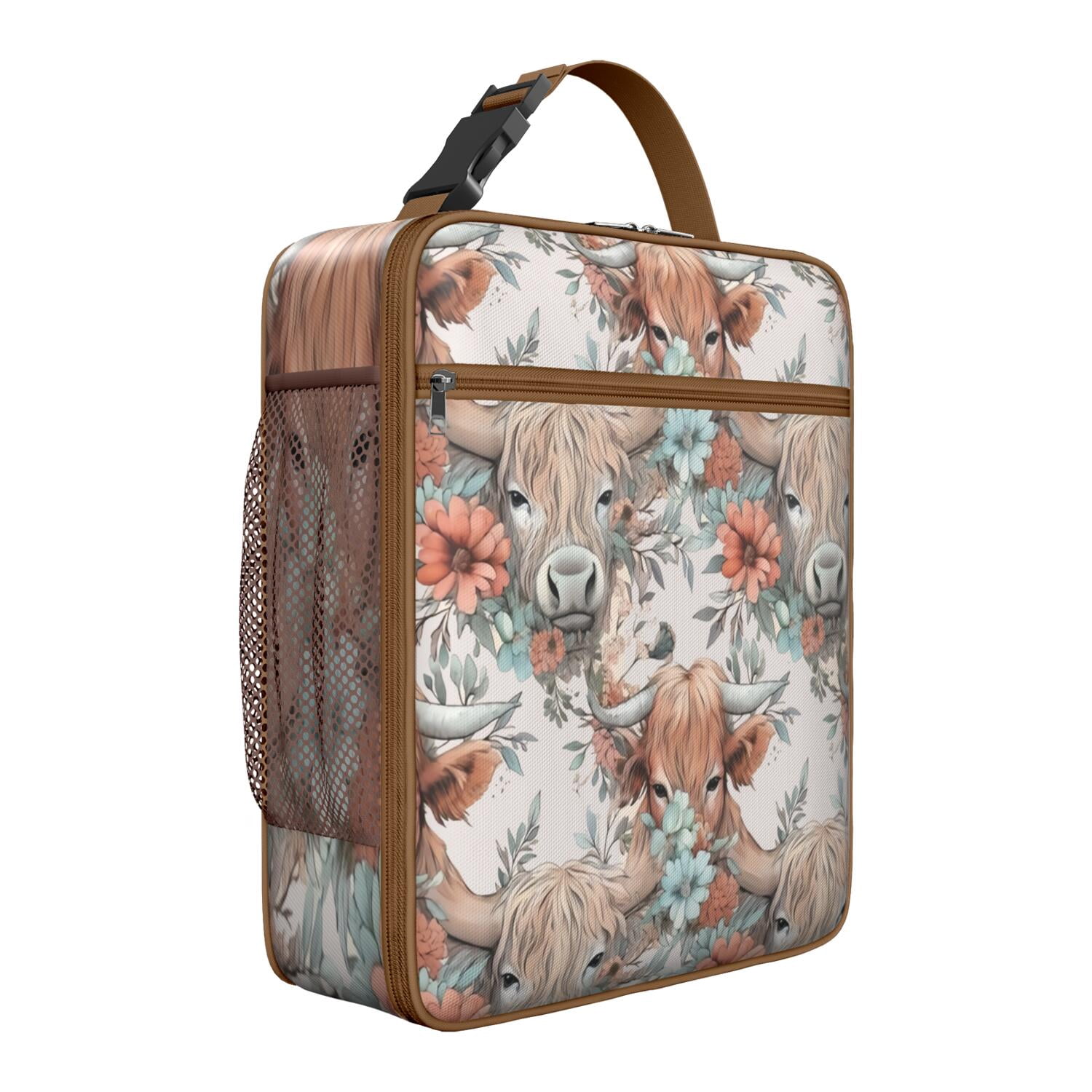 Reusable Small Lunch Box with Cute Cow Design – Leakproof & Portable ...