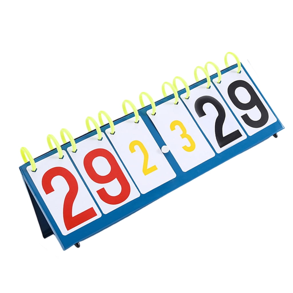 Reusable Sports Flipping Counter Scoreboards Waterproof Design for ...