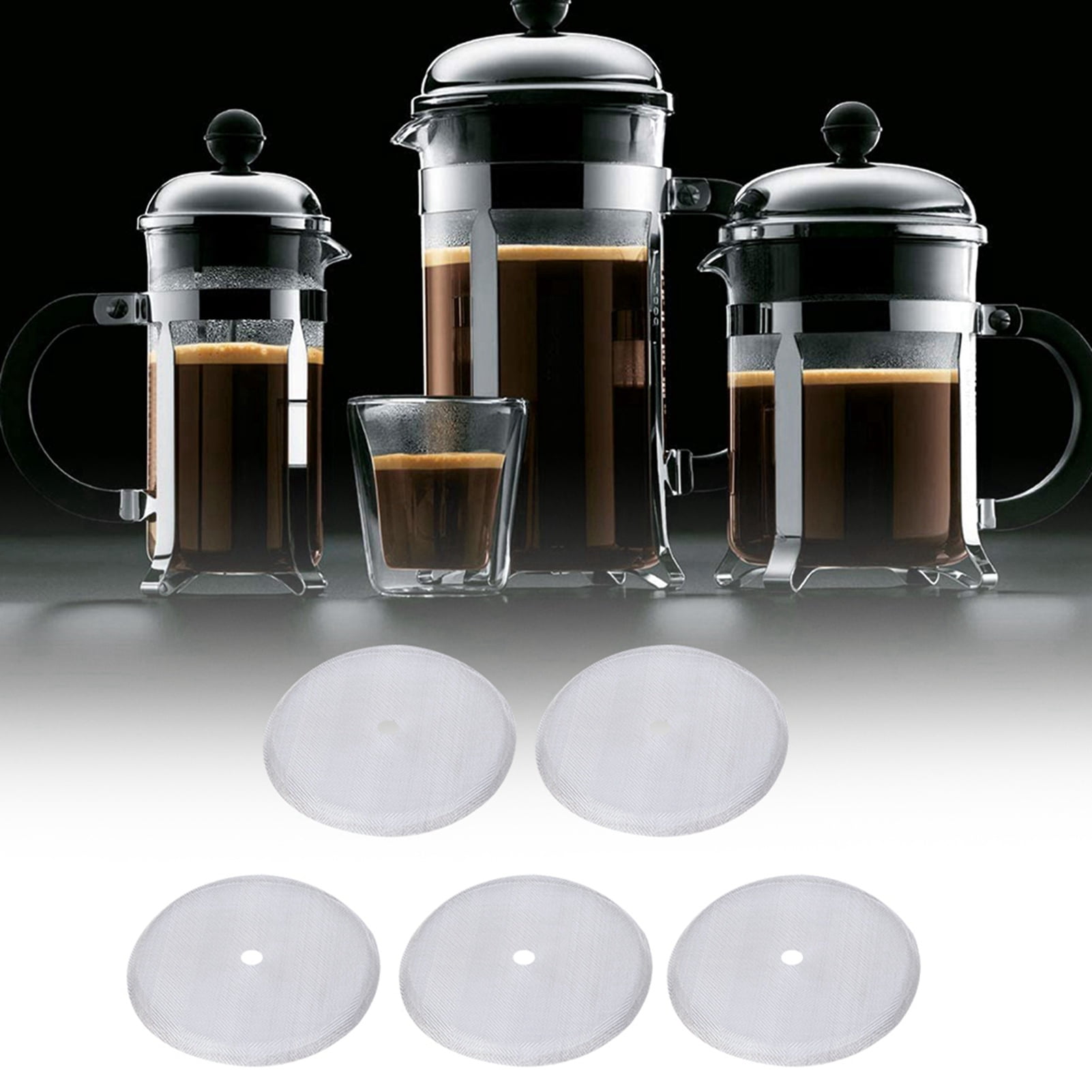 Reusable Stainless Steel Coffee Mesh Filter - Enjoy Rich, Full-Flavored ...