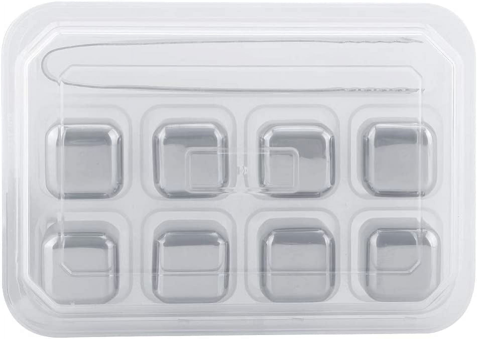 Reusable Stainless Steel Ice Tube Drink Chiller Cooling Tray Metal Ice ...