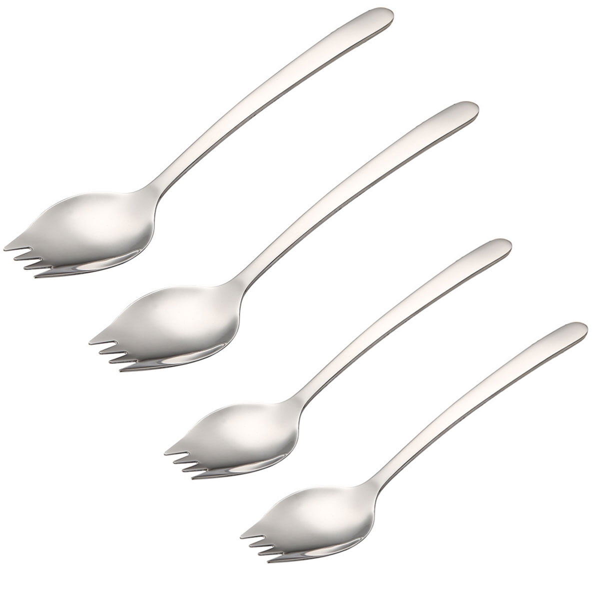 Dishwasher Safe Stainless Steel Sporks, Heavy Duty Creative Design For ...