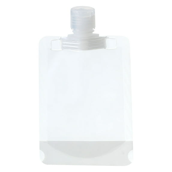 Reusable Stand Up Pouch with Screw Cap Spout Leakproof Food Grade ...