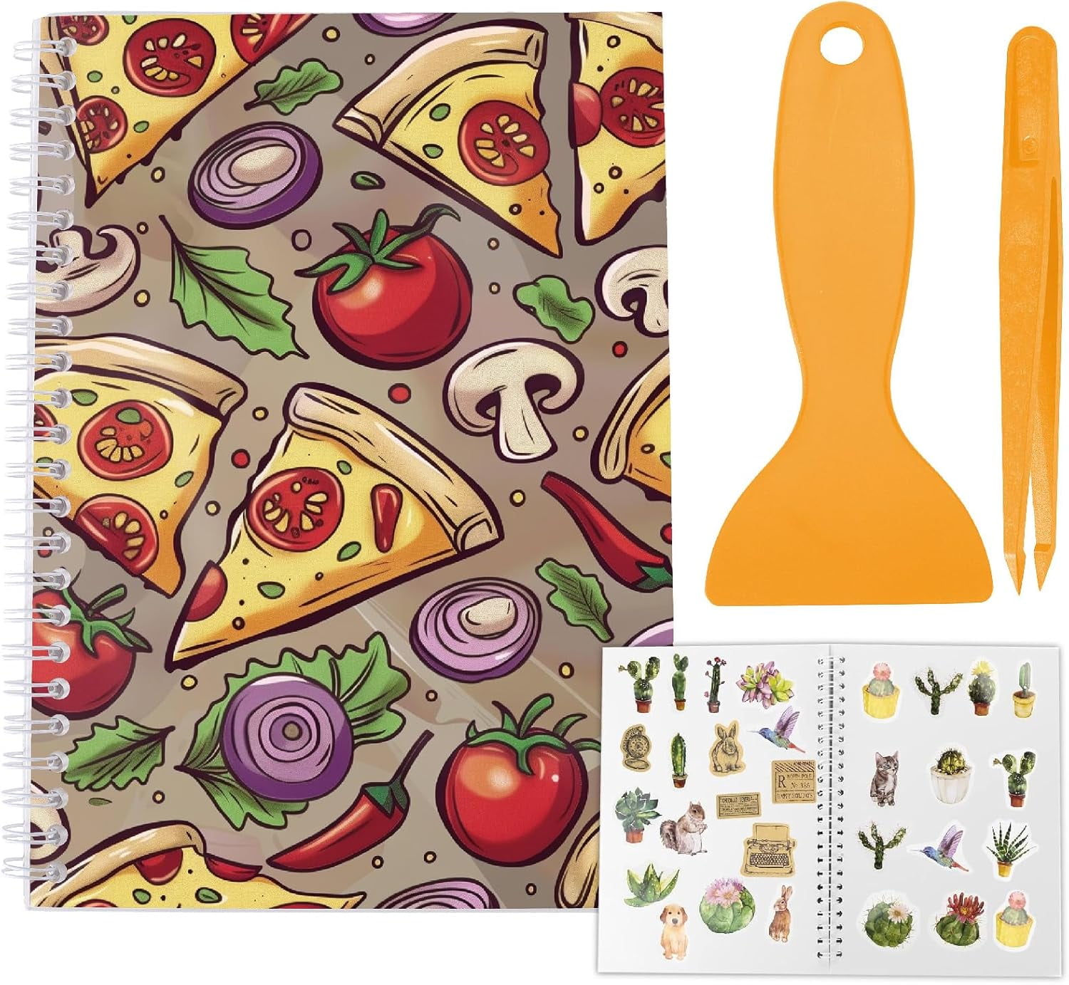 Reusable Sticker Book Collecting Album A5 Size 40 Sheets Sticker ...