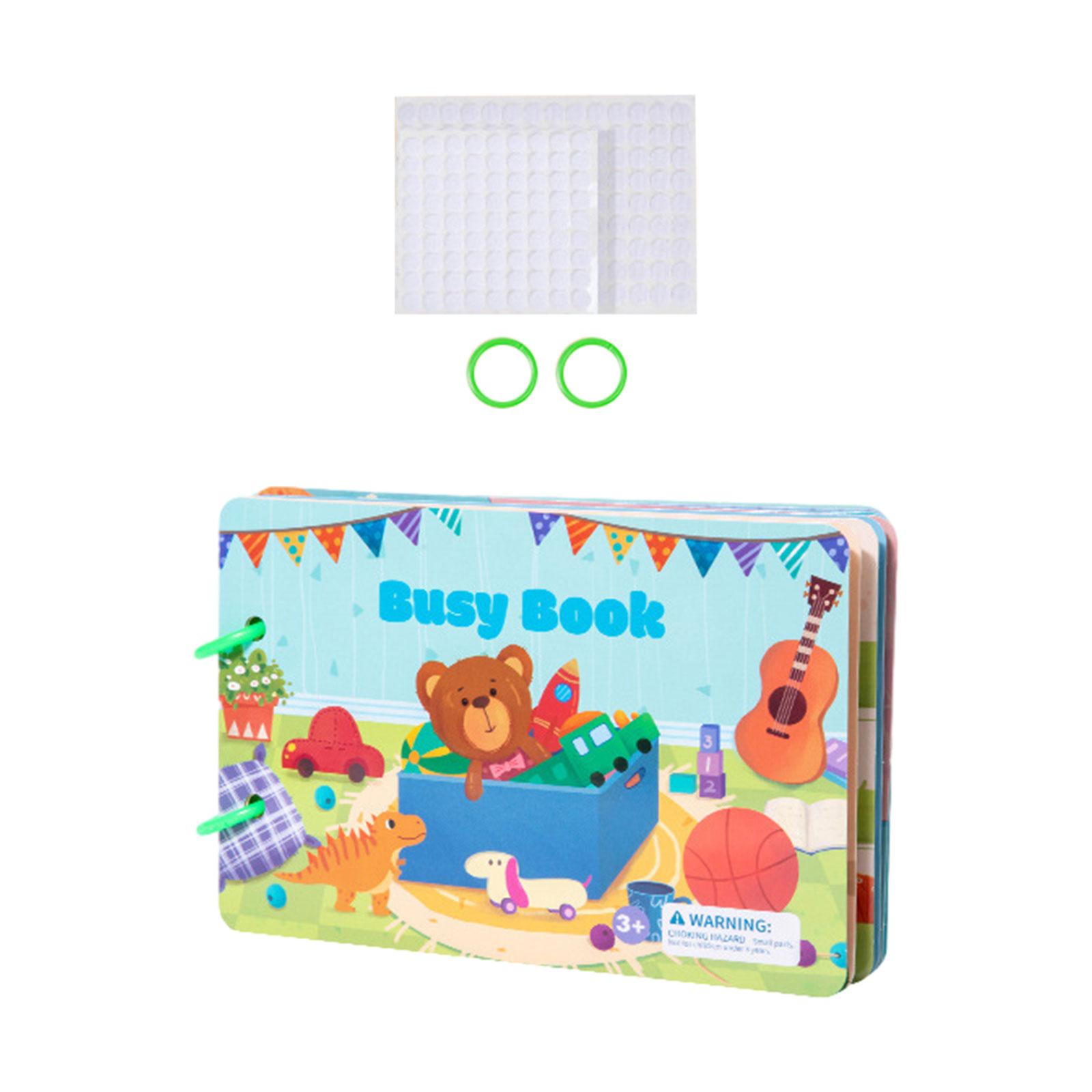 Reusable Sticker Books Activity Book Sensory Educational Toys Party ...