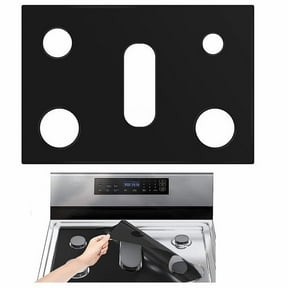 Teissuly Non-Stick Gas Range Protectors - Reusable Aluminum Foil Gas ...
