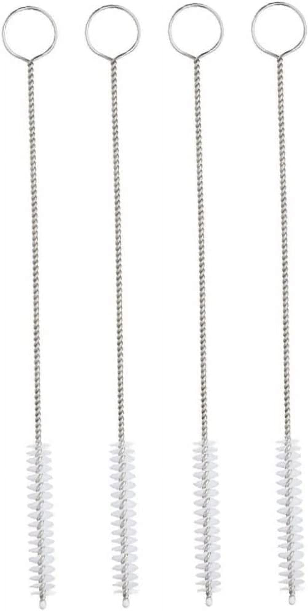 Reusable Straws, Straw Brushes Set Long Drinking Straw Cleaning Brushes ...