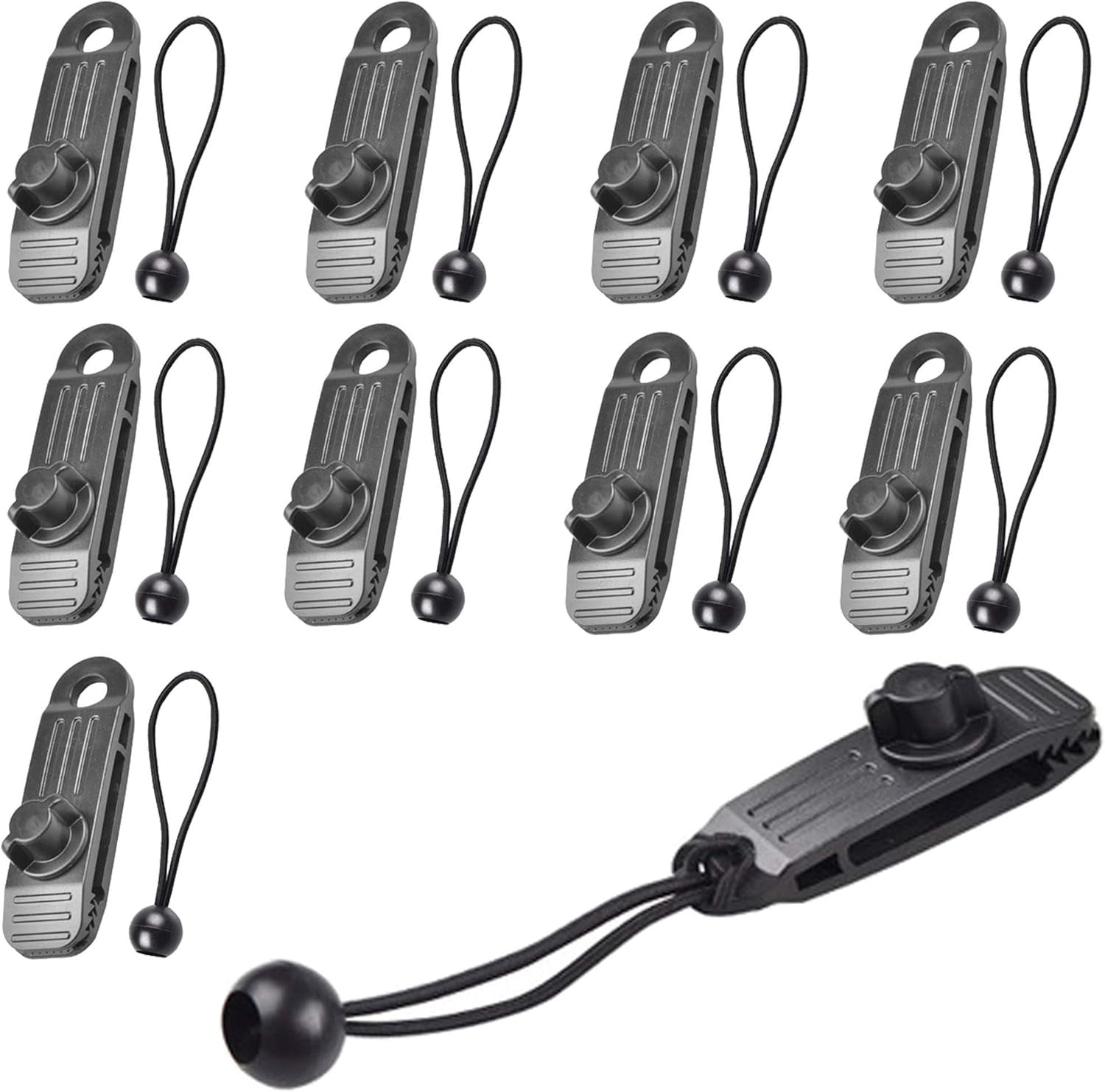 Reusable Tarp Clips with Solid Pa Material, Clamps Withstand Strong ...