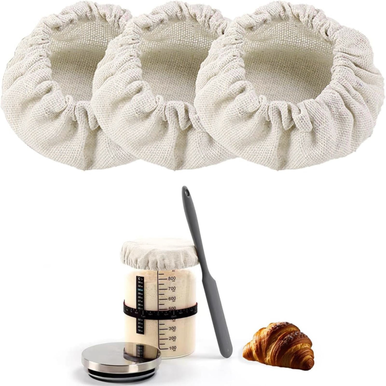 Reusable Unbleached Cloth Fermentation Lids for Home Brewing - Jar ...